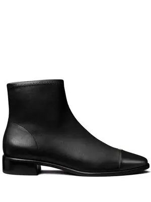 Tory Burch 25mm Cap-toe Ankle Boots
