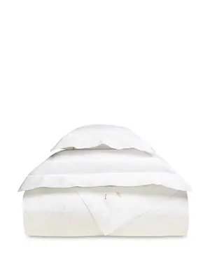 PRATESI Federico Duvet Cover, King - White/white