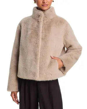 Velvet By Graham & Spencer Faux Fur Outerwear For Women