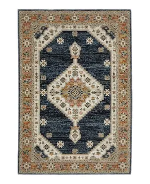 ORIENTAL WEAVERS Andorra 2281e Area Rug, 6'7 X 9'6 - Blue