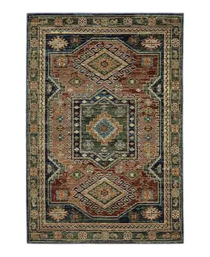 ORIENTAL WEAVERS Andorra 2442a Area Rug, 5'3 X 7'3 - Blue