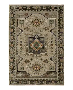 ORIENTAL WEAVERS Andorra 2442d Area Rug, 1'10 X 3'2 - Grey