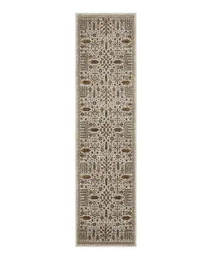 ORIENTAL WEAVERS Andorra 2449b Runner Area Rug, 2'3 X 8 - Ivory
