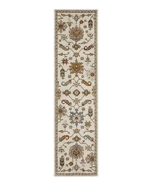 ORIENTAL WEAVERS Andorra 2419b Runner Area Rug, 2'3 X 8 - Ivory