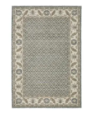 ORIENTAL WEAVERS Andorra 2429a Area Rug, 1'10 X 3'2 - Blue