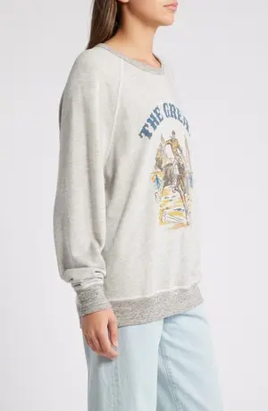 The Great. The College Rodeo Graphic Sweatshirt