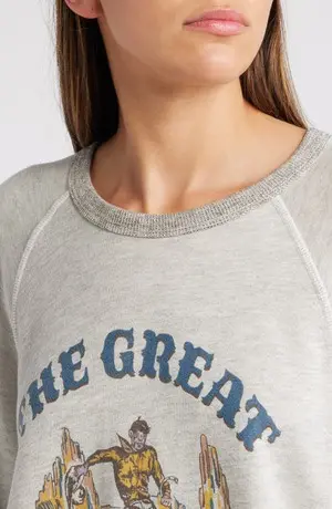 The Great. The College Rodeo Graphic Sweatshirt