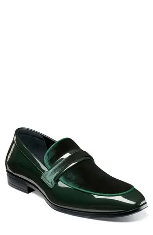 STACY ADAMS Spratley Saddle Loafer - Green