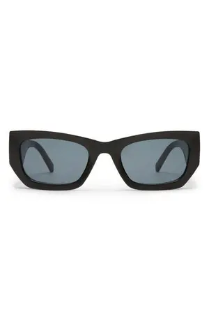 Le Specs Le Specs Beachcomber D-Frame Sunglasses Black