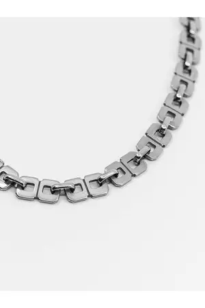 LAPO LOUNGE Gridlock Chain Necklace - Silver