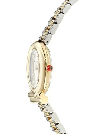 FERRAGAMO Gancini Two-tone Bracelet Watch - Two Tone