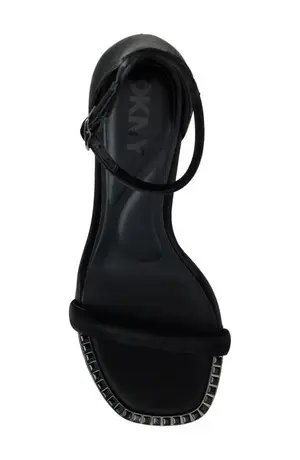 Dkny Wenda Ankle Strap Sandal - Black