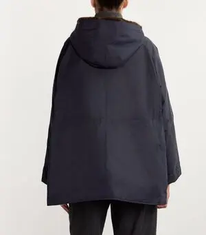 YVES SALOMON Long-haired Mink-lined Technical Jacket