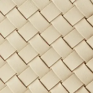 RIVIERE Woven Square Box - Ivory