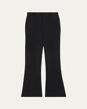 Bottega Veneta Wool Twill Flared Trousers