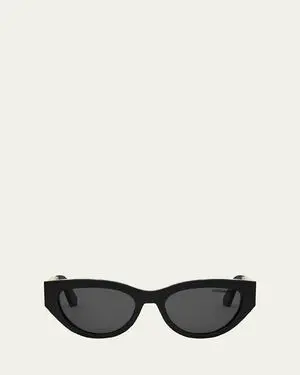 Dior Sille B1i Sunglasses - Shiny Black/smoke