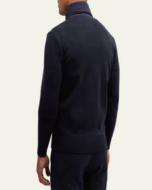 Mackage Haney City Hybrid Down Jacket - Navy
