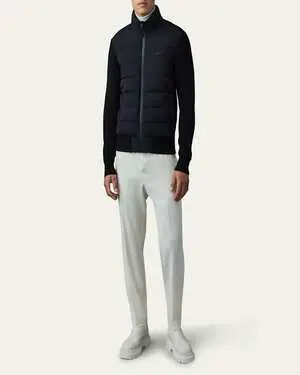 Mackage Haney City Hybrid Down Jacket - Navy