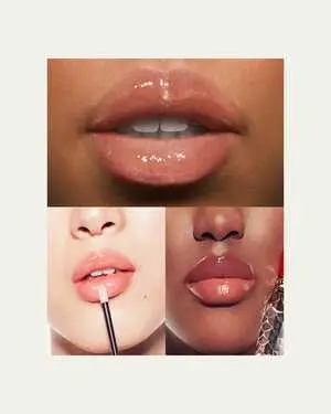 CHRISTIAN LOUBOUTIN Loubibelle Lip Oil - Crystal Show 000