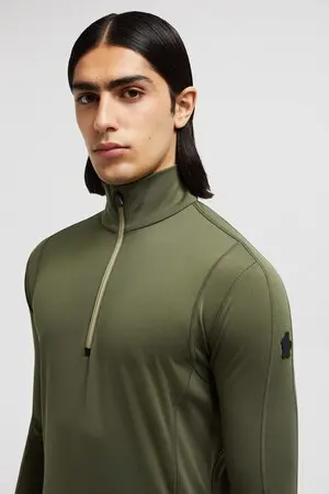 Moncler Polartec Half Zip Sweatshirt