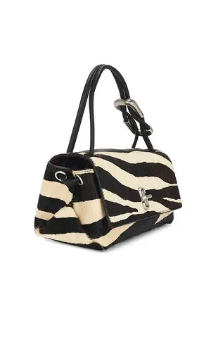 Marc Jacobs Zebra Haircalf Mini Dual Bag - Black & White