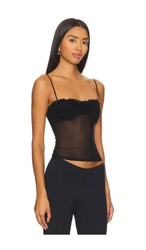 MORE TO COME Carmine Cami Top - Black