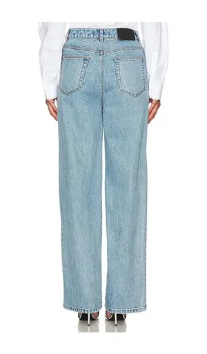 LEJE Bubble Embroidered Straight Leg Jeans