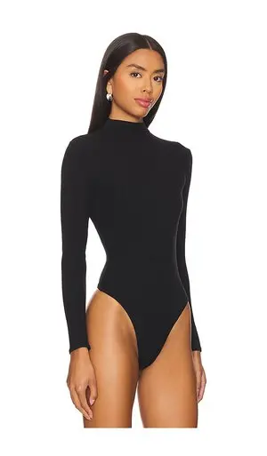SEROYA Long Sleeve Mockneck Bodysuit