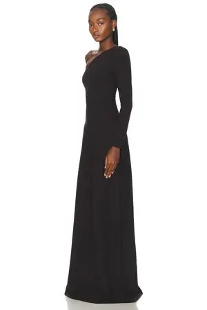 LESET Rio One Shoulder Maxi Dress