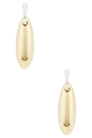 Bottega Veneta Dangle Hoop Earrings