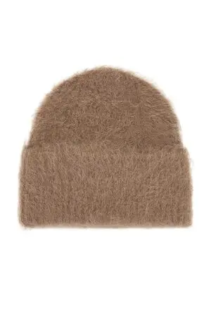 TOTEME Alpaca Knit Beanie Truffle Melange