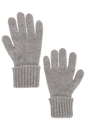 Saint Laurent Cashmere Gloves - Lead