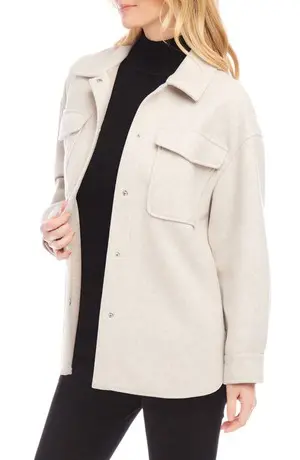 Karen Kane Oversized Shirt Jacket