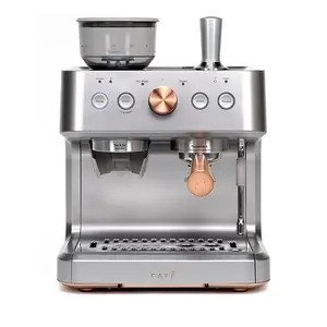 GE APPLIANCES Cafe Bellissimo Semi Automatic Espresso Machine + Frother - Stainless Steel