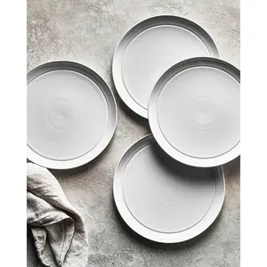 STAUB Dinner Plate, Set Of 4 - White