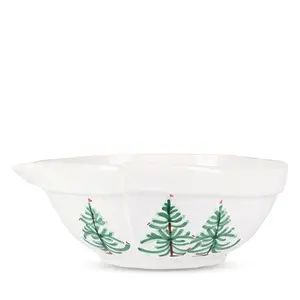 VIETRI Lastra Holiday Large Mixing Bowl - White