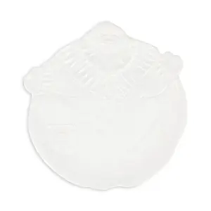 VIETRI Pietra Natale Figural Santa Platter - White