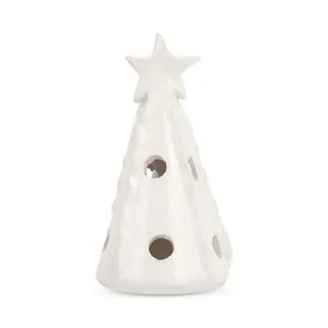 VIETRI Foresta Mini Ribbon Tree - White