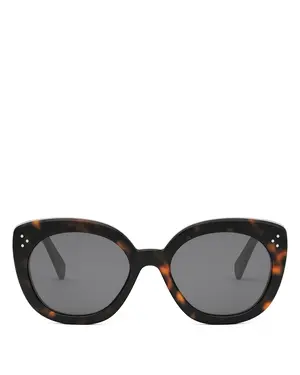 Celine 3 Dots Butterfly Sunglasses, 56mm - Havana/smoke