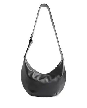 Whistles Sia Curved Crossbody - Black