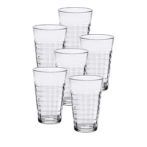 DURALEX Prisme 11.12 Oz. Tumbler, Set Of 6 - Clear