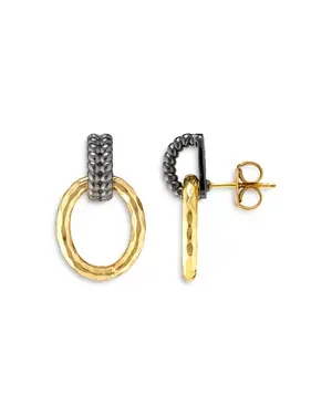 CAPUCINE DE WULF Cleopatra Link Drop Earrings