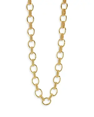 CAPUCINE DE WULF Cleopatra Regal Link Chain Necklace