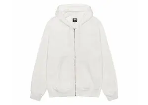 StÜssy Buana Pigment Dyed Zip Hoodie - Natural