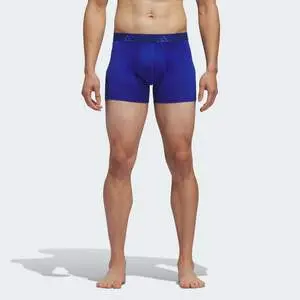 Adidas Microfiber 3-pack Trunk Underwear - Blue / Grey / Legend Ink