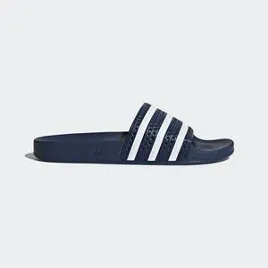 Adidas Adilette Slides - Adi Blue / White / Adi Blue