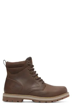 Timberland Britton Road Waterproof Boots - Rust Full Grain