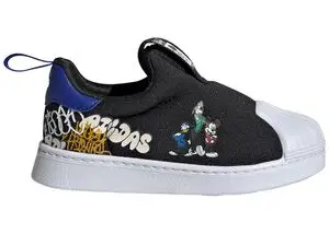 Adidas Superstar 360 Disney Mickey Graphic Slip-on Sneakers
