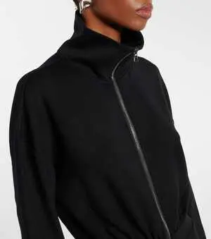 Varley Jessie Zip-up Jumpsuit In /grizzly - Black