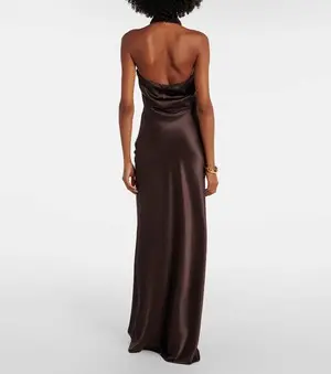 Veronica Beard Alberta Silk-blend Maxi Dress